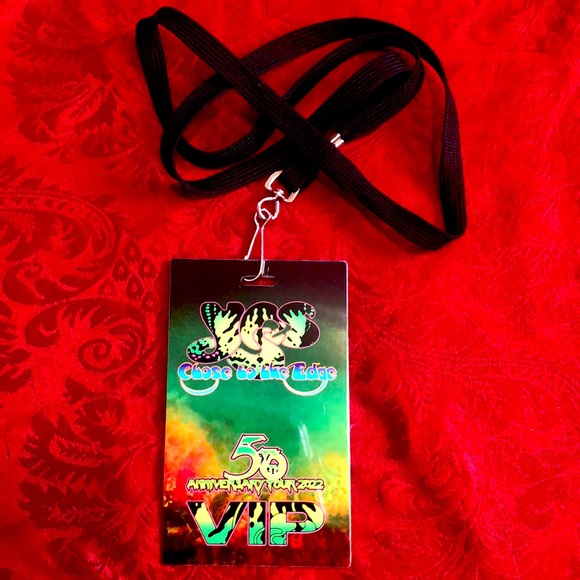 Other | Yes Iconic Band Vip Lanyard From Concert In Seattle 13022 ...